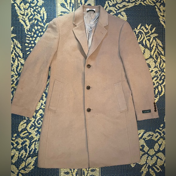 Polo Ralph Lauren | Jackets & Coats | Polo Ralph Lauren Tan Wool ...